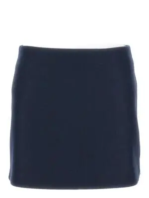 Sportmax Wool Miniskirt - Blue