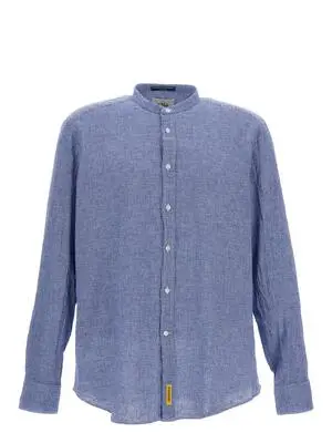 B.D.BAGGIES Camicia Bradford Girocollo - Blu