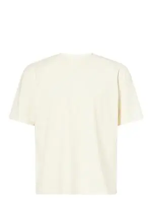 RAITH Tomas Textured Woven T-shirt - Ecru