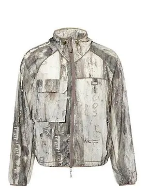 Reese Cooper Hooded Ripstop Jacket - Tree Bark