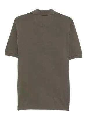 MC2 SAINT BARTH Polo-collar T-shirt - Green
