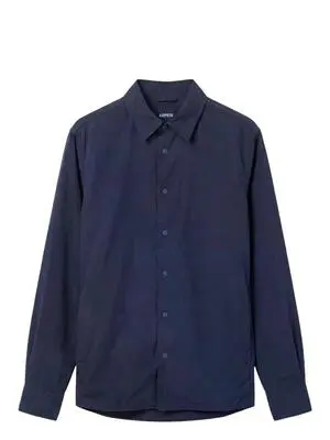 Aspesi Press-stud-fastening Shirt - Blue