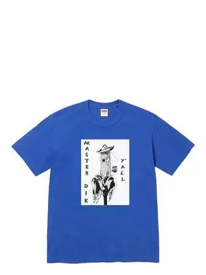 Supreme X Mike Kelley Graphic Print T-shirt - Blue