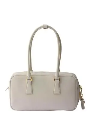 Prada Saffiano Leather Top-handle Bag - Neutrals