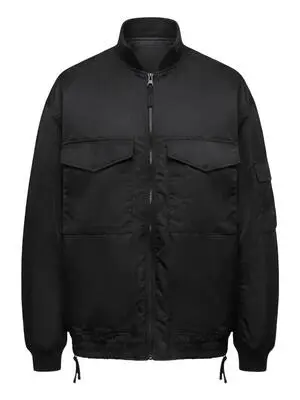 Comme Des Garçons Zip-up Jacket - Black