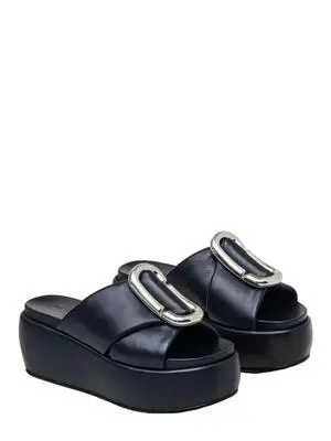 Marc Jacobs Pop J Platform Sandals - Black