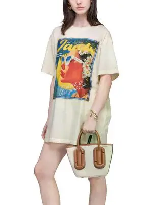 Marc Jacobs Small Pop J Marc Tote Bag - Neutrals