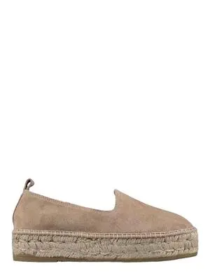 ESPADRILLES Suede Slip-on - Neutrals