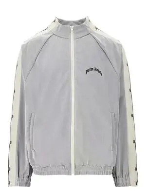 Palm Angels Logo-print Track Jacket - Grey