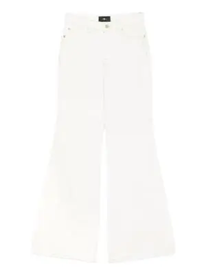 7 For All Mankind Five-pocket Flared Jeans - Neutrals