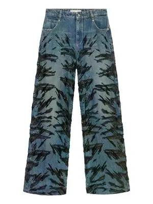 Blumarine Five Pockets Belt Loops Jeans - Blue