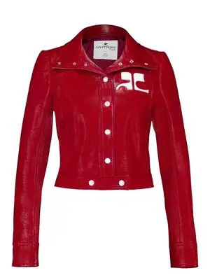 COURREGES Reedition Vinyl Jacket - Red