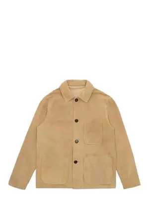 FORTELA Suede Jacket - Neutrals