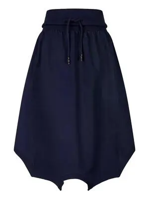 STUDIO TOMBOY Drawstring Waist Skirt - Blue