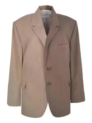 Bouguessa Zelda Two-tone Blazer - Neutrals