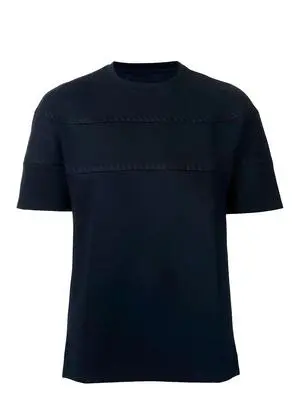 WOOYOUNGMI Stitching Detail T-shirt - Blue