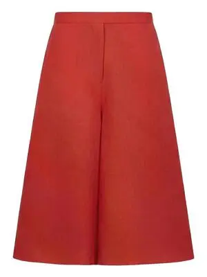 META CAMPANIA COLLECTIVE Jana Wide-leg Trousers - Red