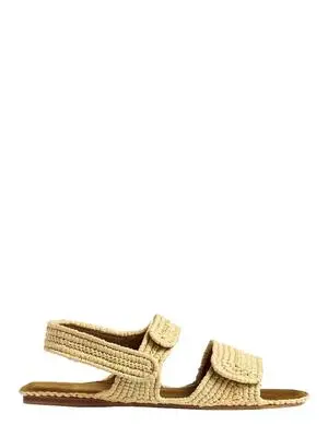 Khaite Boden Sandals Neutrals