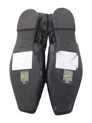Dior Cd Logo Back Strap Pumps - Black