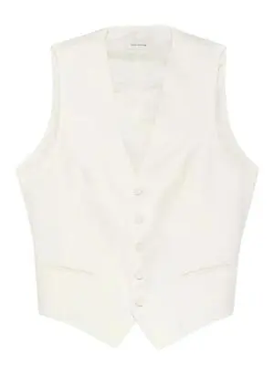 Tagliatore Sleeveless Waistcoat - Neutrals