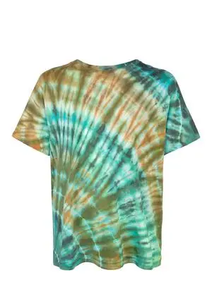 Amiri Shotgun Tie-dye T-shirt - Blue