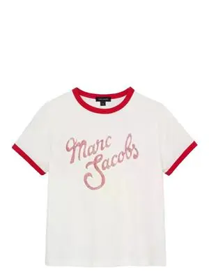 Marc Jacobs Logo Print T-shirt - Neutrals