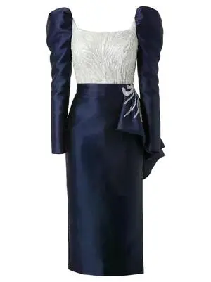 GATTINOLLI BY MARWAN Embellished Midi Dress - Blue