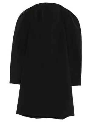 MAISON MARGIELA Puff Sleeve Mini Dress - Black