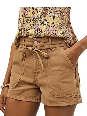 Ba&sh Catia Shorts - Camel