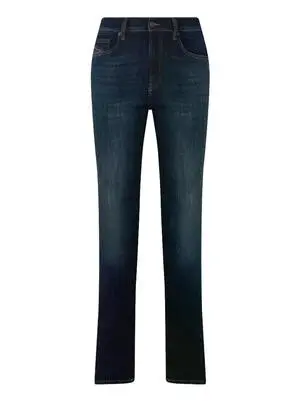 DIESEL® Slim-fit Jeans With Contrast Topstitching - Blue
