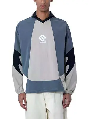 METALWOOD STUDIO V-neck Sweatshirt - Blue