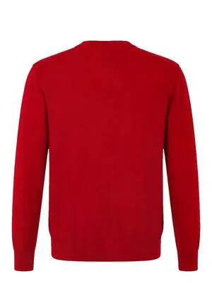 BILLIONAIRE Wool Crew-neck Sweater - Red