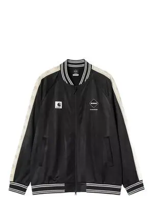 Carhartt Work In Progress X F.c. Real Bristol Varsity Jacket - Black