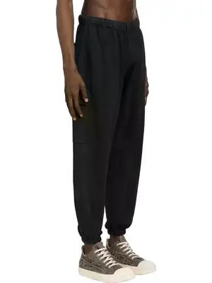 ROADLESS Cotton Jersey Track Pants - Black