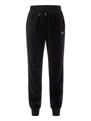 Guess Rhinestone Embellished Track Pants - Black