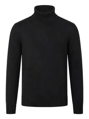 Altea Roll Neck Sweater - Black