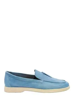 FRAU Suede Tassel Detail Loafers - Blue