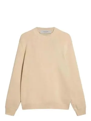 Dolce & Gabbana Ribbed Knit Crew Neck Sweater - Neutrals