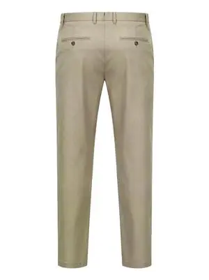 BOSS Button-fastening Chinos Trousers - Neutrals