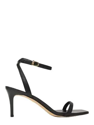 Michael Kors Square-toe Ankle-strap Sandals - Black