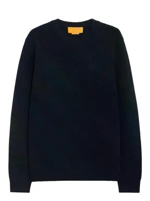 Guest In Residence Ribbed Knit Crewneck Sweater - Blue