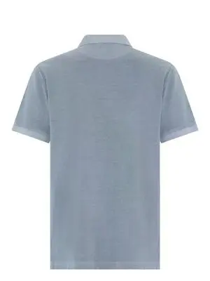 Gant Sunfaded Cotton Polo Shirt - Blue