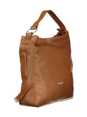 MARIO VALENTINO Logo Lettering Tote Bag - Brown