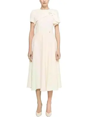 NISSA NISSA Ruffled A-Line Dress