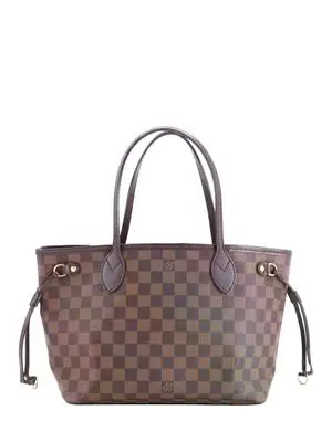 LOUIS VUITTON Damier Pm Tote Bag - Brown