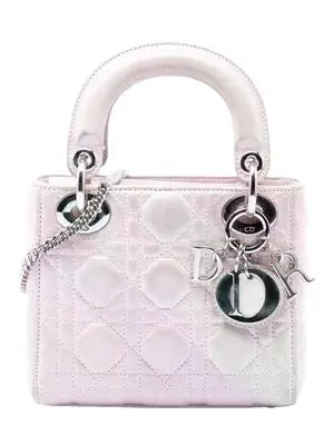Dior Mini Lady Satchel - Pink
