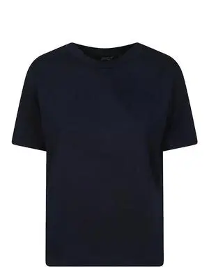 ARAGONA Short-sleeve Crew-neck T-shirt - Blue