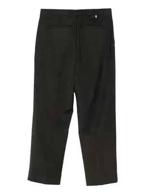 LOW BRAND Kim Pleated Trousers - Grey