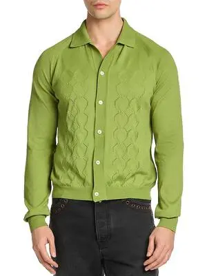 MARNI Marni Knitted Polo Cardigan