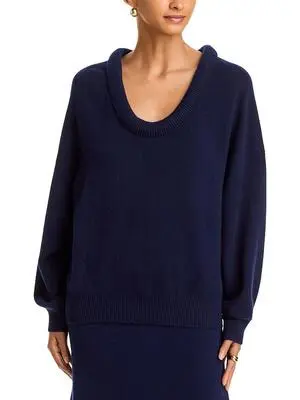 Ted Baker London Carmen Linen Skirt - Navy